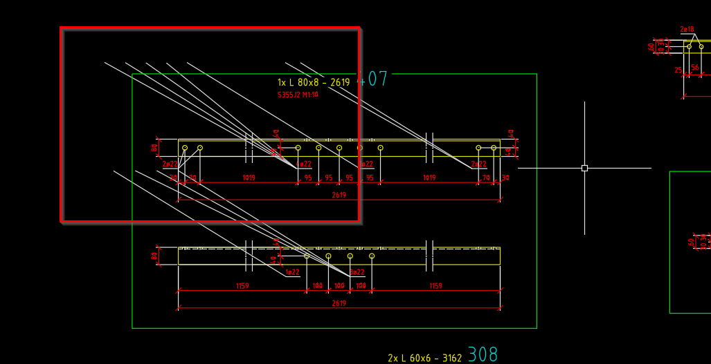 Leader lines get stretched when moving detail view on page in Advance Steel