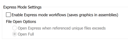 Slow performance when opening assembly or part files in Inventor