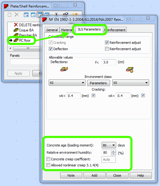 How to include creep and shrinkage in calculations of deflection in ...