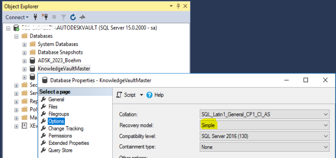 The Autodesk Vault client hangs when editing the properties