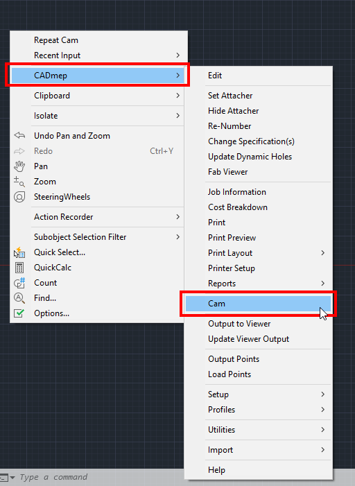 Unable to save a MAJ file through right-click in CADmep