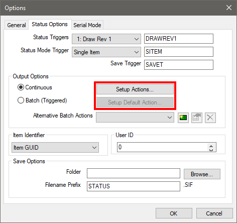 How to print a report for specific items only in Fabrication Tracker