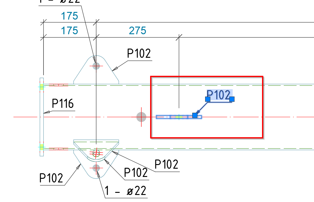 Plate label placed over main beam even when use "Global placement" in ...