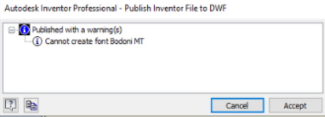 "It looks like an error occurred during the file update. Please open DWG TrueView, Inventor or ...