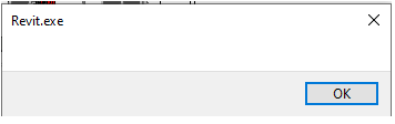 Blank 'Revit.exe' error when exporting IFC, PDF, or DWG from Revit