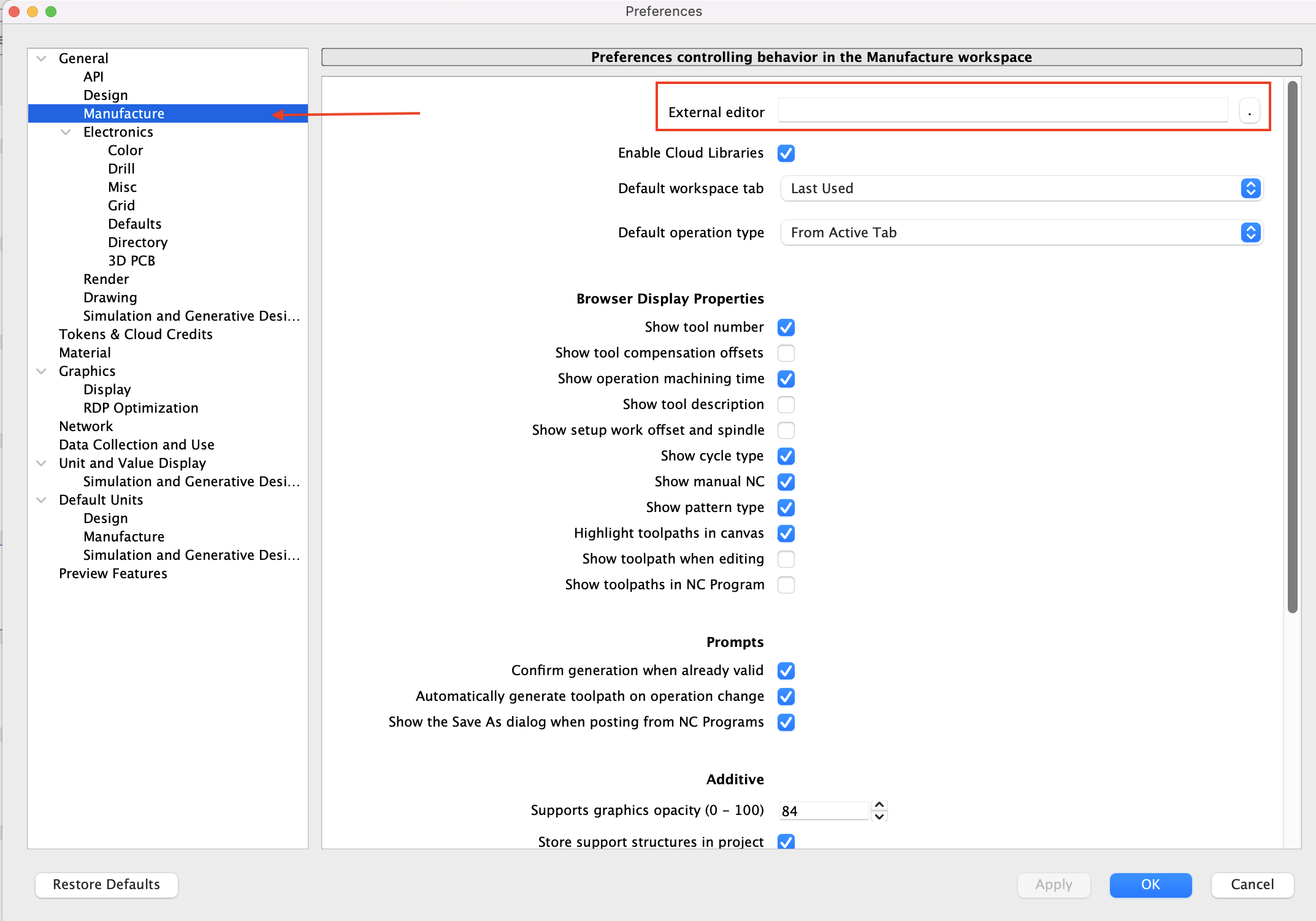 How To Change The Default External G code Editor In Fusion