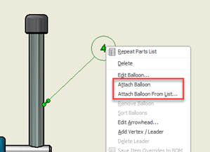 Defining a balloon style in Inventor drawing for multiple components in ...