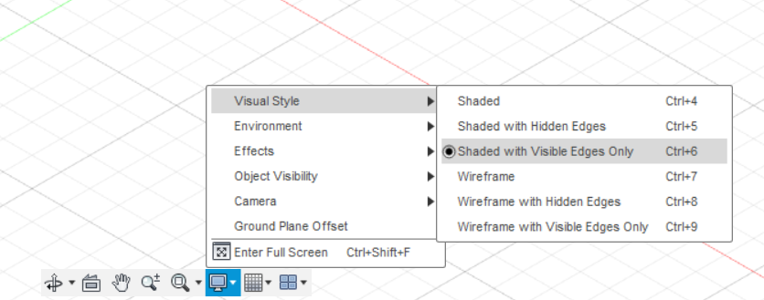 Model is shown in wireframes instead of the realistic bodies in Fusion 360