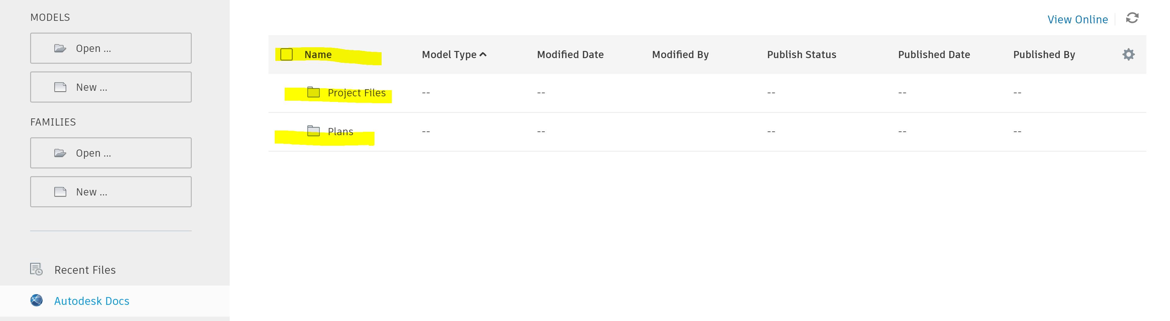 Unable To Access Bim 360 Or Acc Folders In Revit