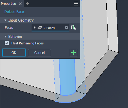 Bend line in flat pattern missing in derived workflow in Inventor
