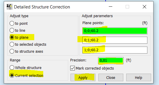 Nodes change coordinates while model calculation in Robot Structural ...