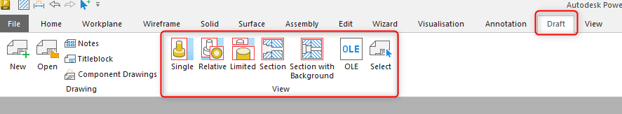 How to create views of multiple parts in a single drawing within ...