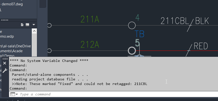 To use Tag Format Family Override option on Cable Markers in AutoCAD ...