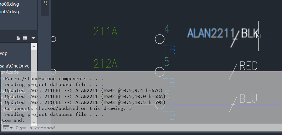 To use Tag Format Family Override option on Cable Markers in AutoCAD ...