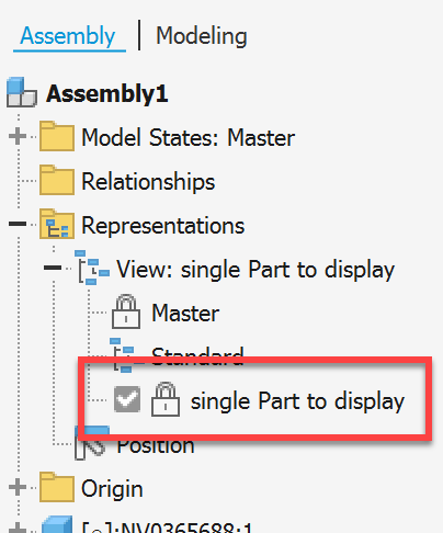 Display the item number of an assembly in a balloon of a part view on an Inventor drawing