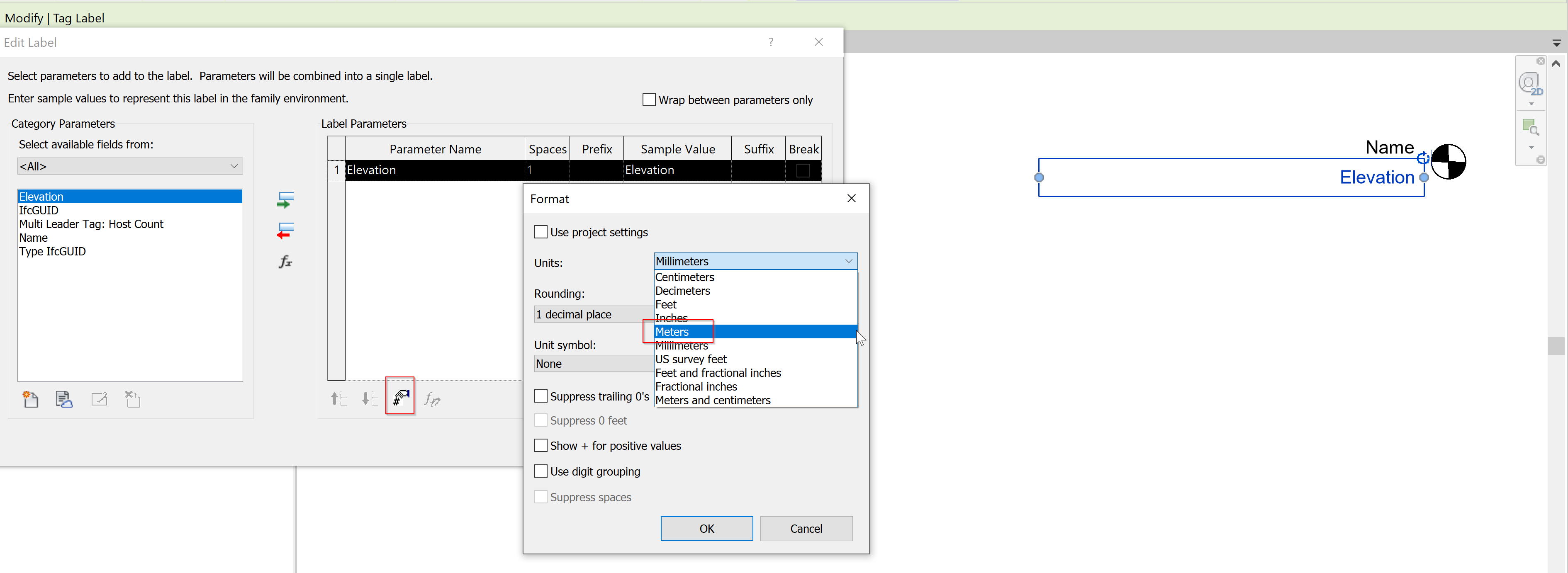 How To Change The Unit For Levels In Revit