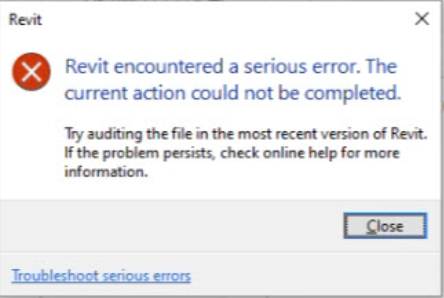 Unable To Upgrade Revit Cloud Models Appears During Cloud Model Upgrade On Bim 360