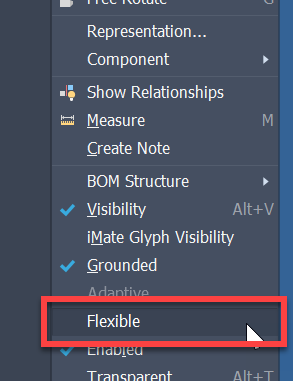 Cable and harness assembly does not update after changing a positional representation of an ...