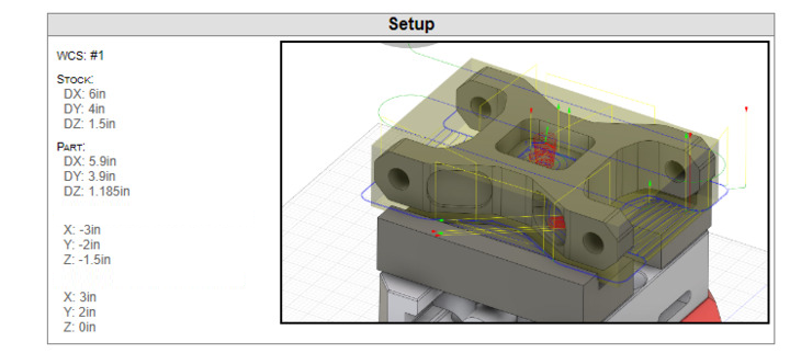 How To Generate A Setup Sheet Without A Toolpath Preview In Fusion 360