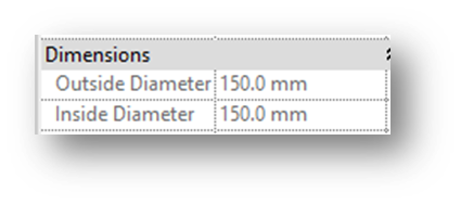 How to distinguish the inside and outside diameter value for flexible ...