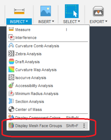Unable to change the appearance of a mesh body in Fusion