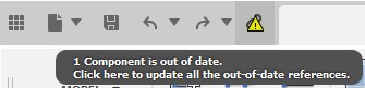 Unable to update "out of date" warnings despite being up to date in Fusion