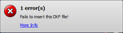 Fusion Help | ''Fails to insert this DXF file!'' is shown in Fusion | Autodesk