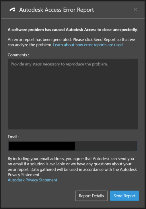 Desktop Connector v.16.X crashes at startup on Windows 10 or 11 with Error Report