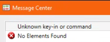 "Unknown key-in or command" when using the Vault Add-in for Microstation
