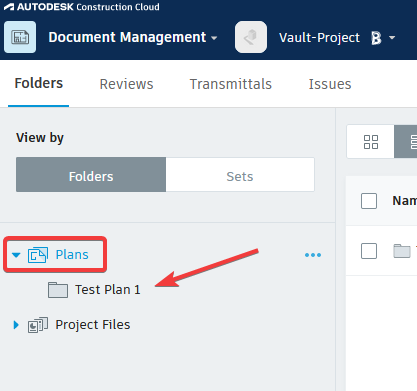 Vault Project Syncを使用してBIM 360 Docsの設計図フォルダにマッピングできない