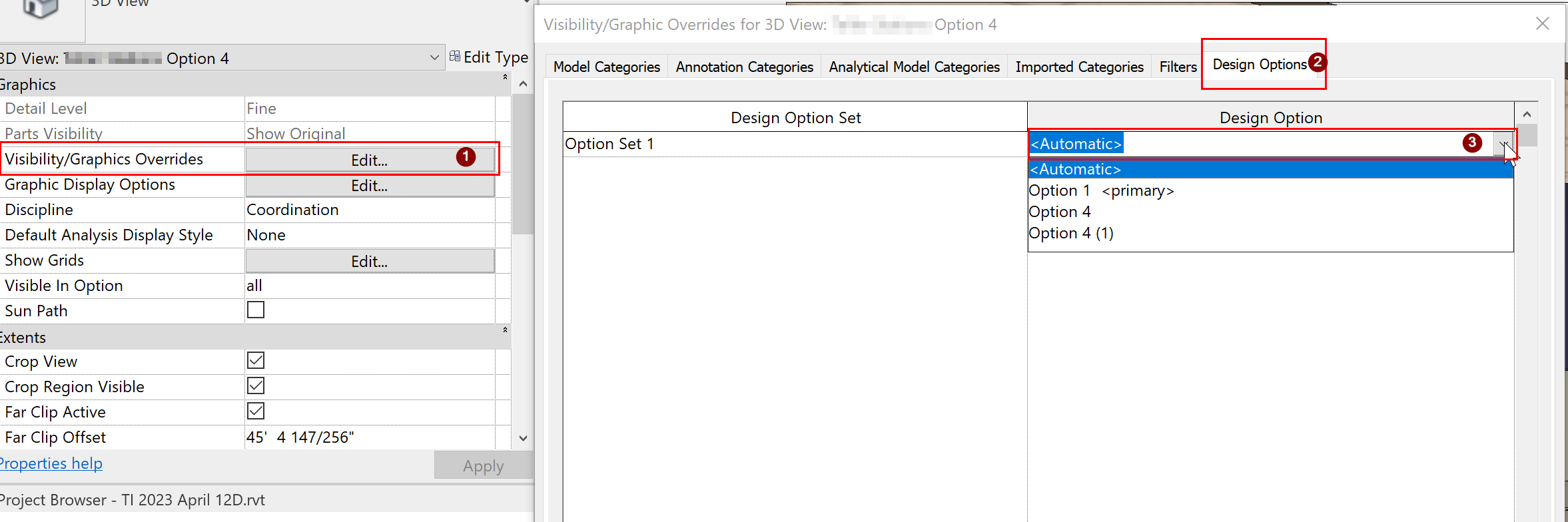 Revit Encountered A Serious Error When Making A Design Option