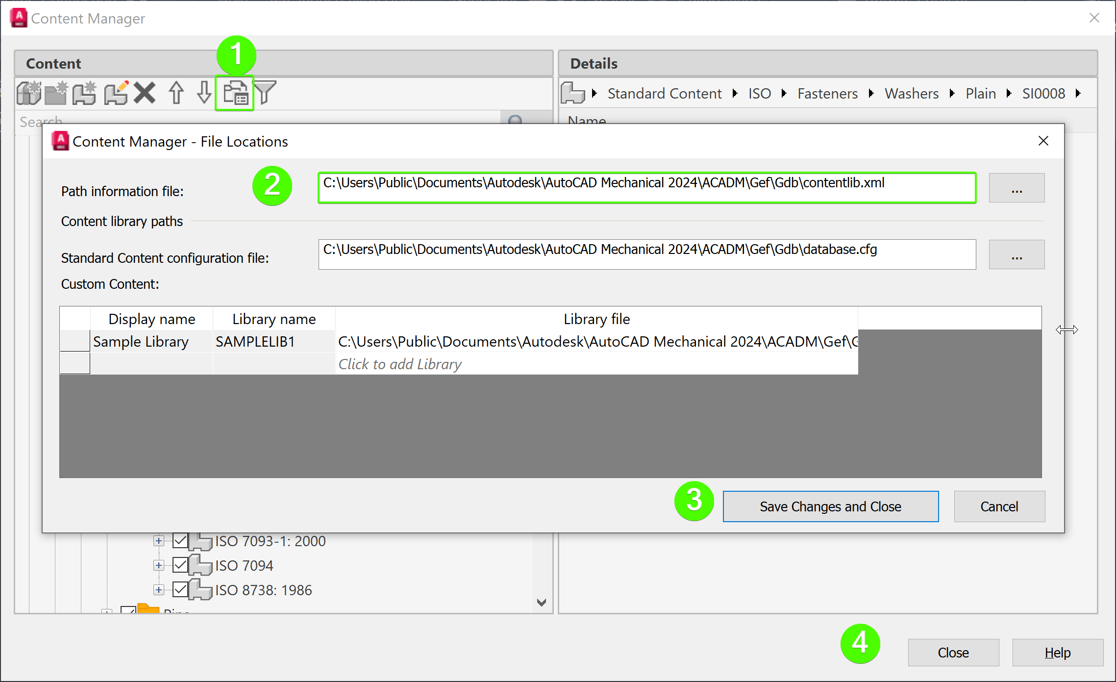 AutoCAD Mechanical 中显示“无法找到路径信息库”