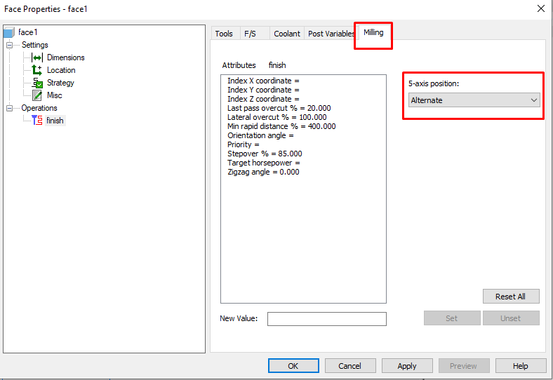 Machine axis swinging the wrong way in FeatureCAM