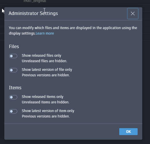 将文档从Fusion 360同步到Vault后，它们在Vault Thin Client中不可见
