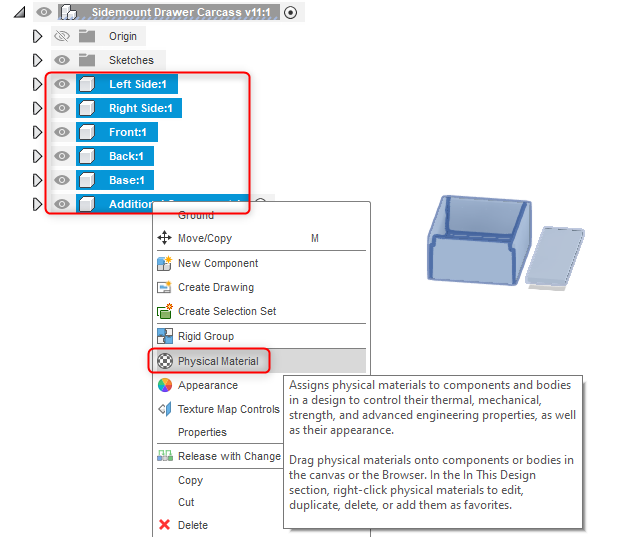 How to add additional components to same single nesting sheet Fusion 360