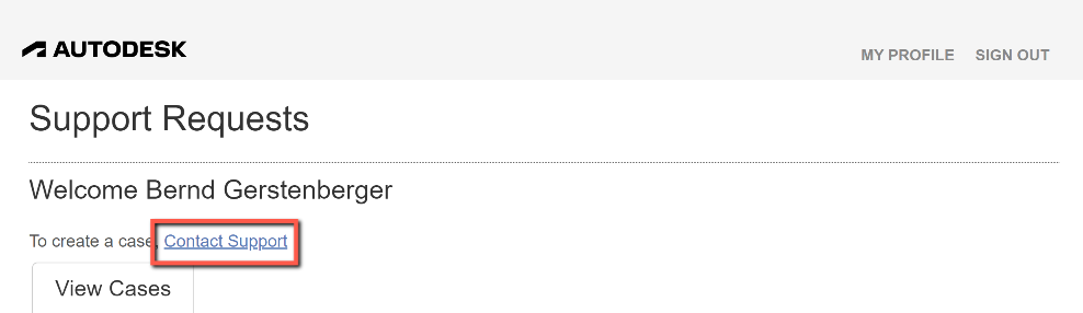 How to attach files to Support Requests