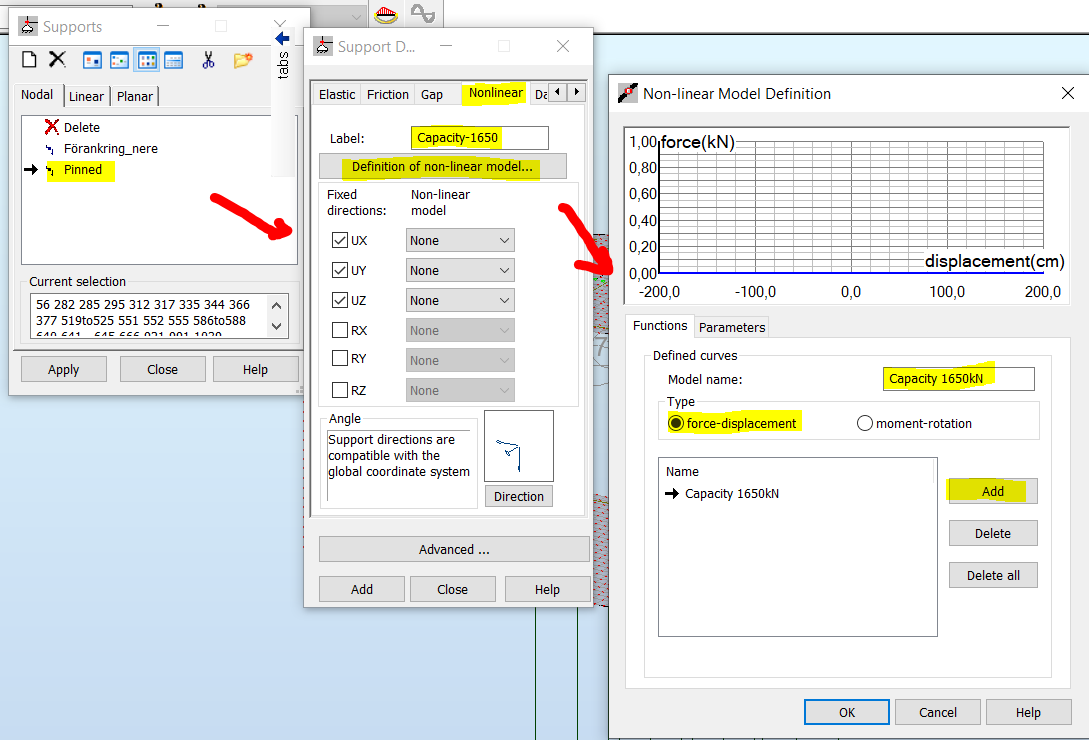 How To Define Limited Capa For Supported Column In Robot Structural Analysis