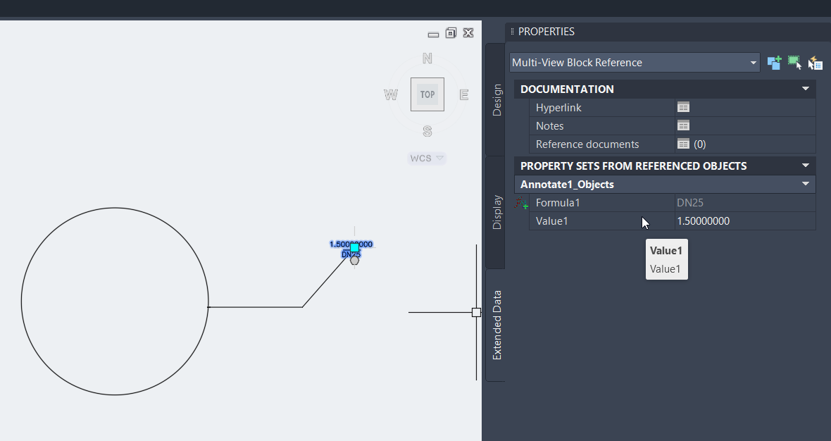 To use conditional statements in formulas for annotation with leader in ...