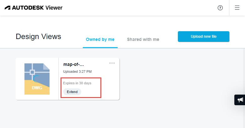 是否可以将上载到Autodesk Viewer的设计视图的30天期限延长？