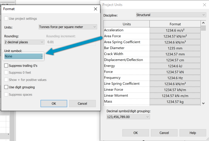"Enter a value or a formula starting with "="." upon entering value in forces under Area Load in ...