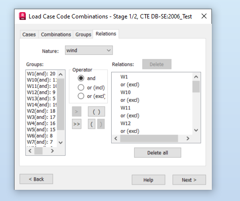 Automatic load combinations not generated in Robot Structural Analysis