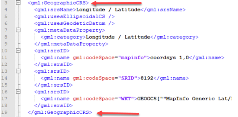 Cómo añadir manualmente un sistema de coordenadas que falta en ...