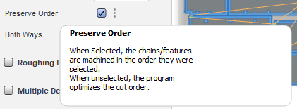 How to set the cut order within a nested sheet in Fusion.
