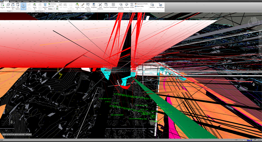 Troubleshooting graphics display issues in Navisworks