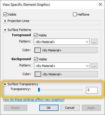 Shadows are not displayed through the Filled region with deselected ...