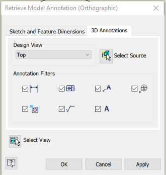 Dimension style are different when using "Retrieve model annotation" of ...