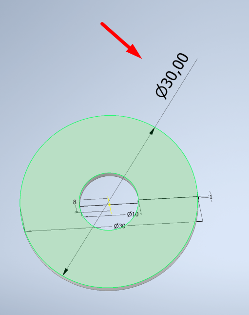 Dimension style are different when using "Retrieve model annotation" of model created by ...
