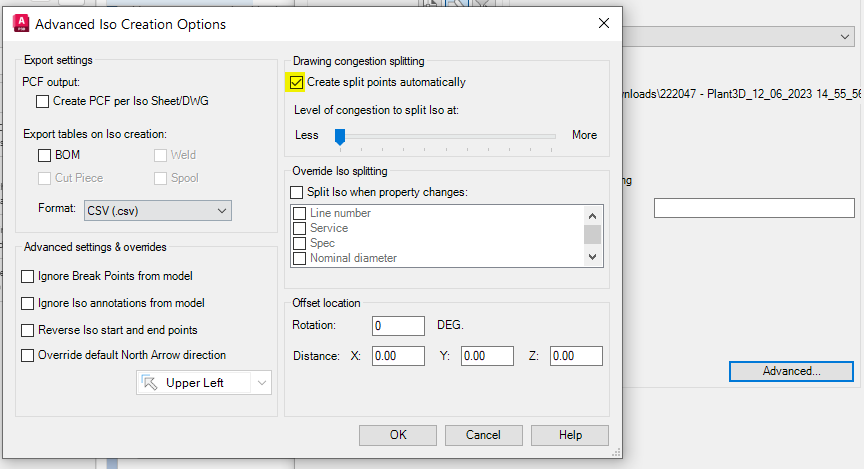 File name format will be ignored in isometric drawings in AutoCAD Plant 3D