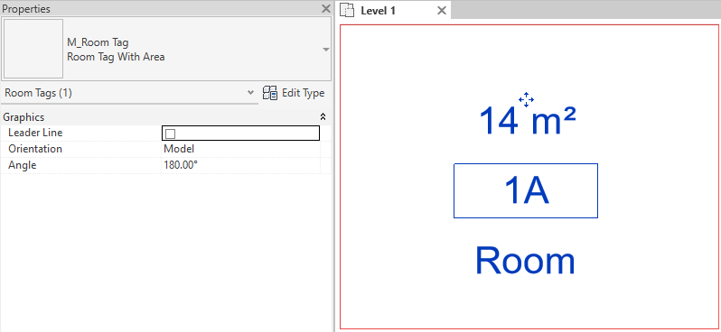Information appears in reversed order in Room Tags after mirroring them ...