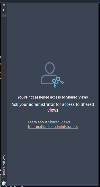 "You are not assigned access to shared views" when using shared views in Autodesk products